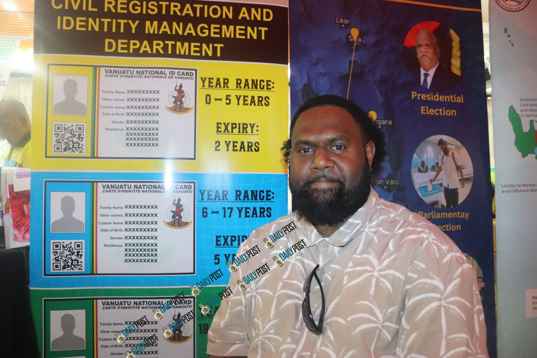 Vanuatu Business Review » Over 100 ID cards were issued by CRIM yesterday
